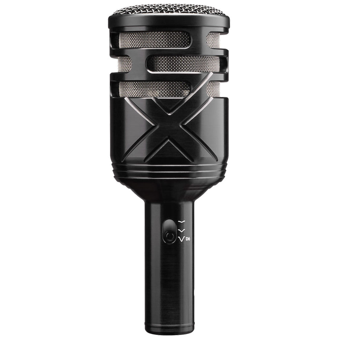 Audix D6X Professional Dynamic Bass & Kick Drum Microphone w/ Switchab