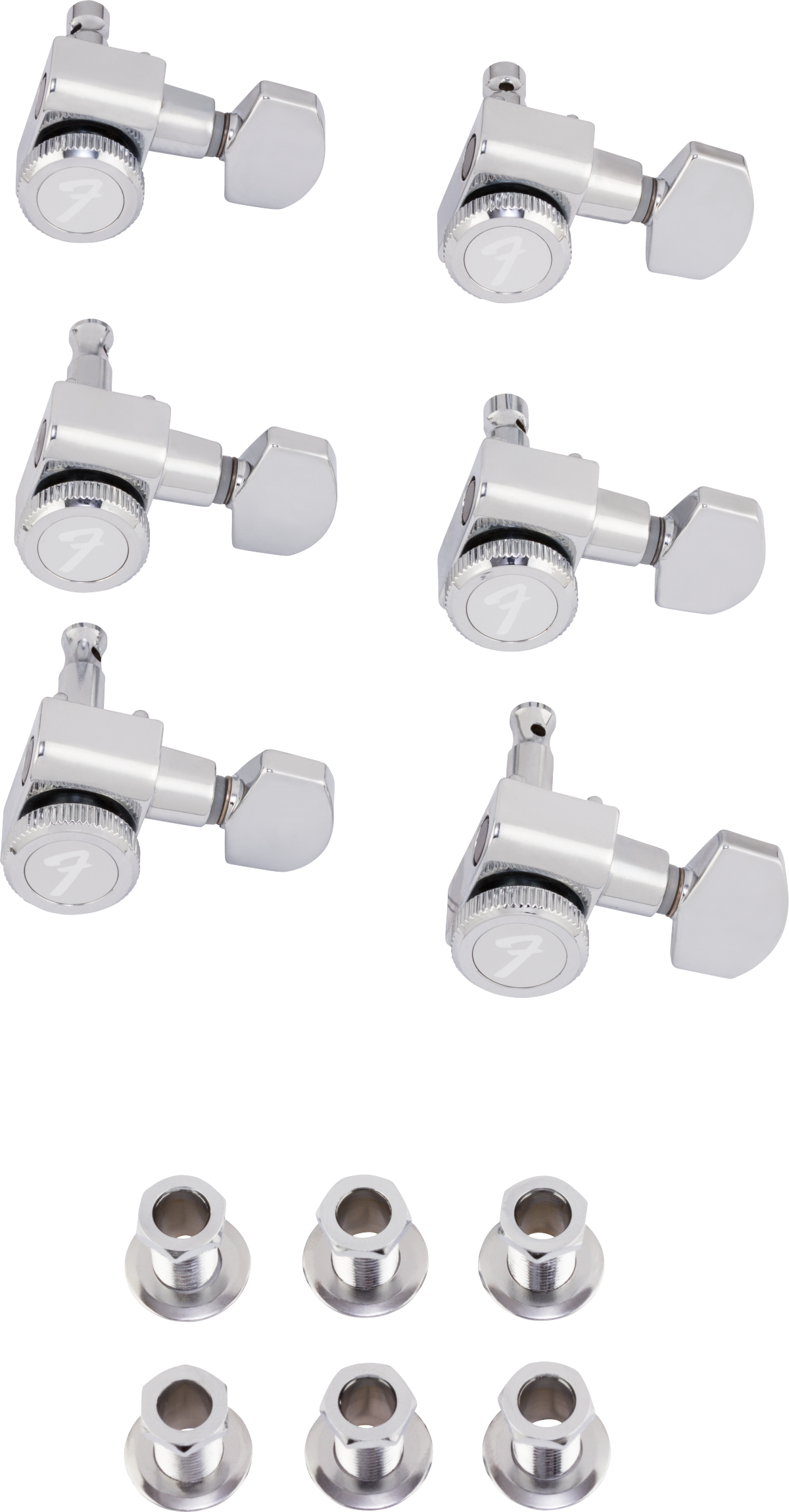 Fender Locking Stratocaster®/Telecaster® Staggered Tuning Machines (Po