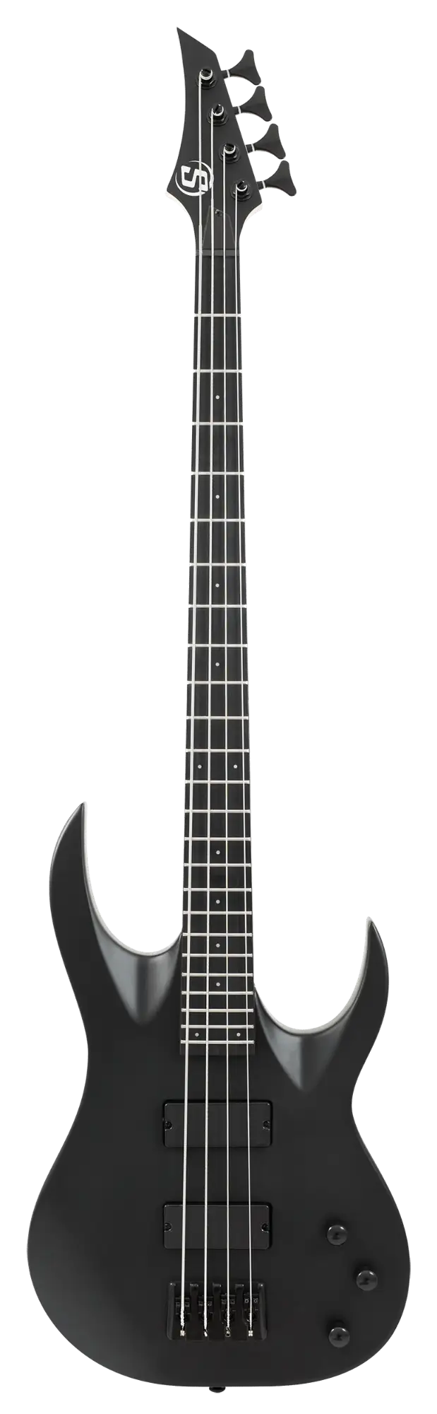 S by Solar AB4.4C 4-String Electric Bass - Carbon Black