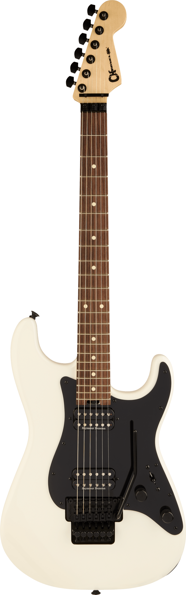 Charvel Pro-Mod So-Cal SC1 Style 1 HH FR RW, Rosewood Fingerboard, Sno