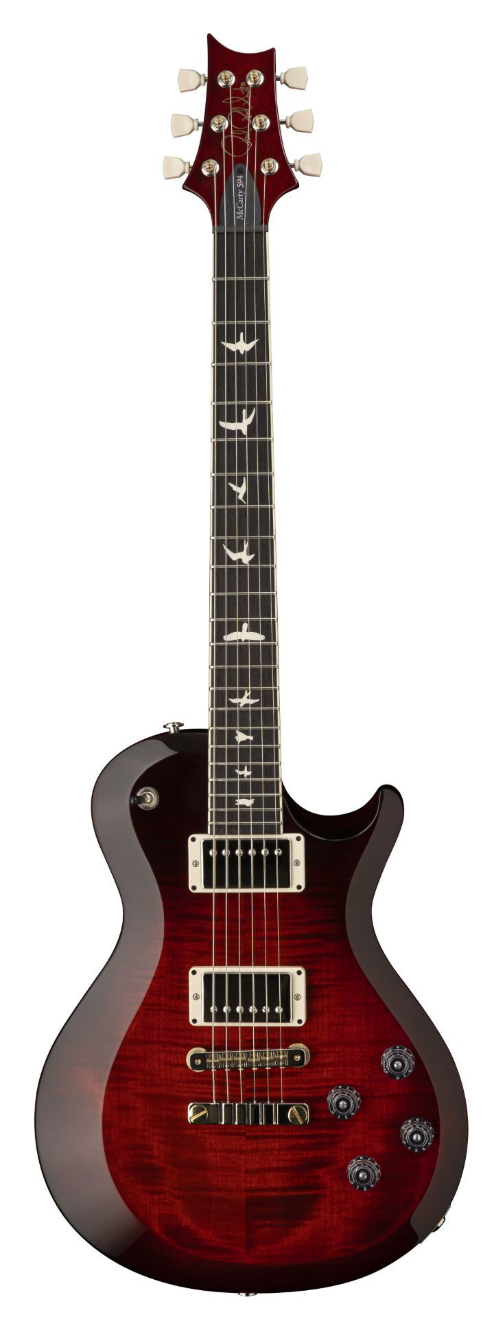 PRS S2 Singlecut 594, Fire Red Burst