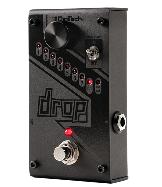 Digitech DROP Polyphonic Drop Tune Pitch Shifter Pedal [Black Limited