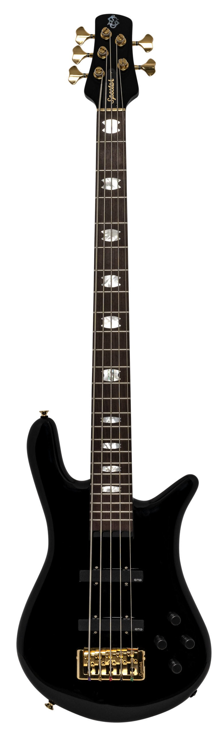 Spector Euro Classic 5 String Bass, Gloss Black