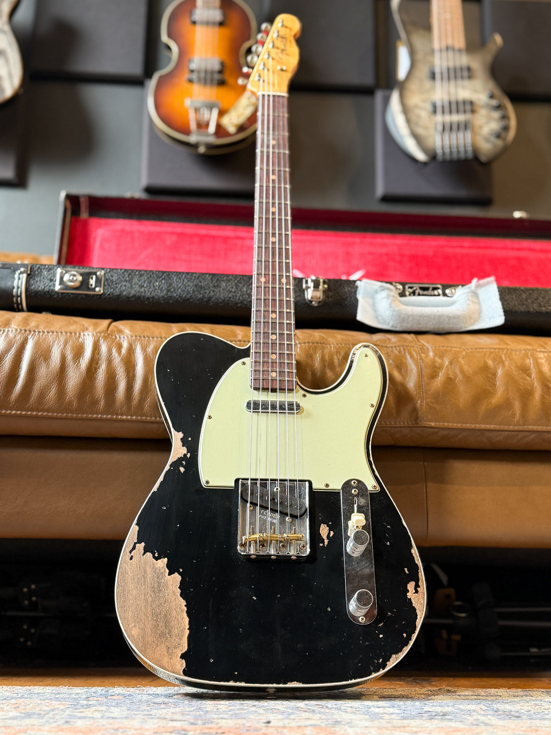 Fender Custom Shop '60 Telecaster Custom Heavy Relic - Aged Black