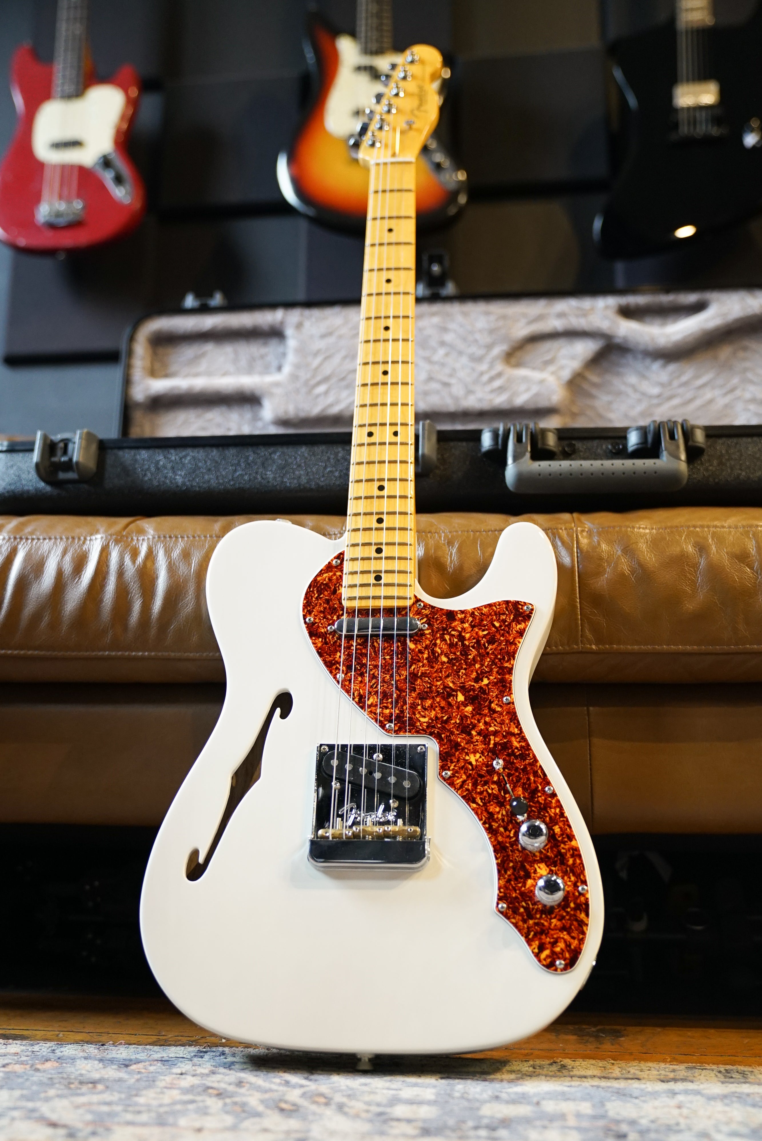 Pre-Owned Fender Ltd American Pro II Telecaster Thinline w/Case "2023