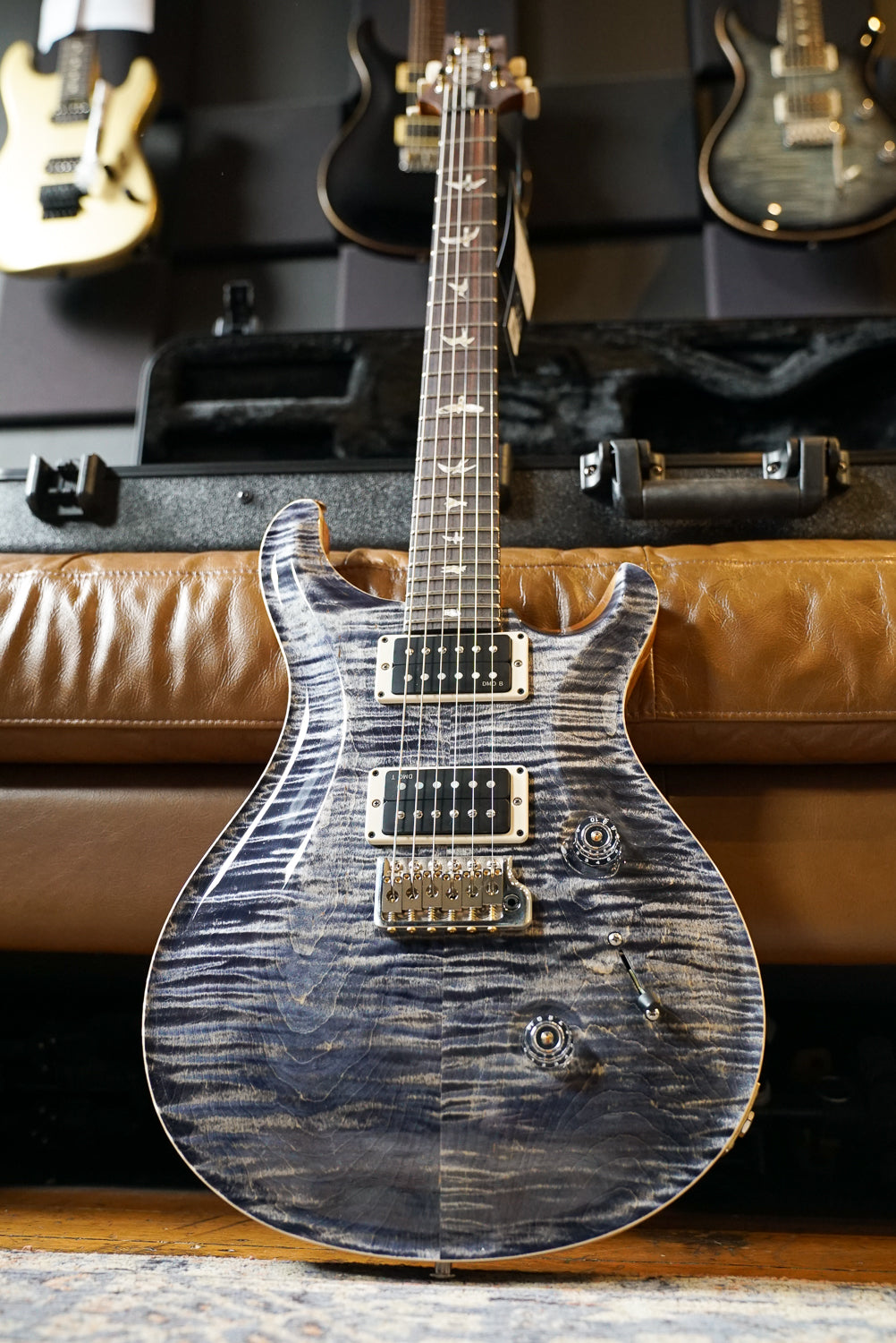 PRS Custom 24 - Charcoal, Pattern Thin