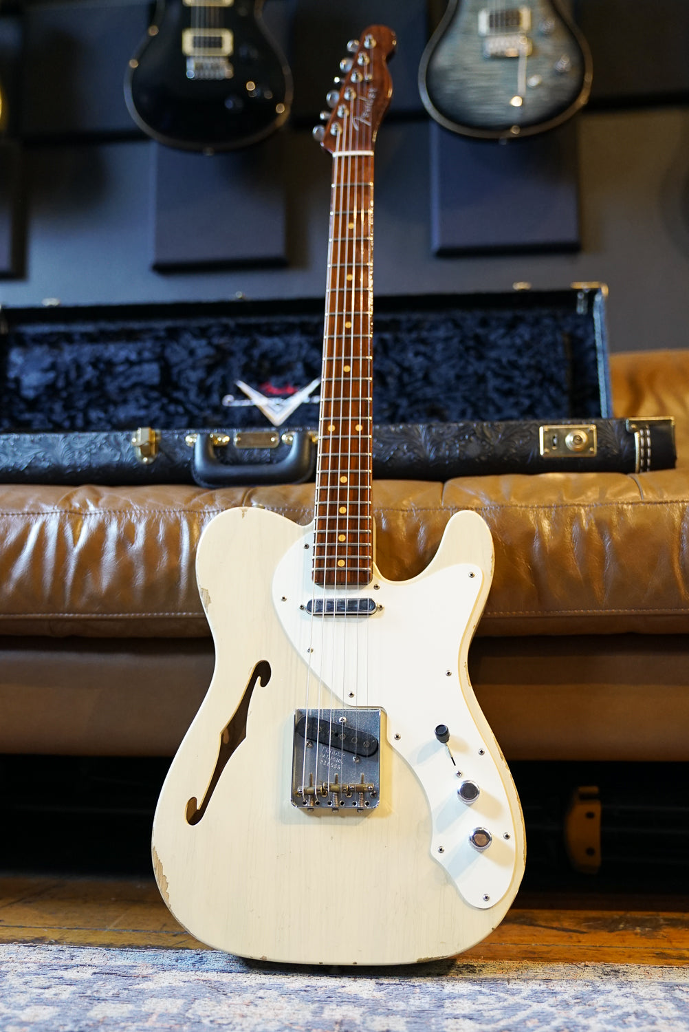 Pre-Owned Fender Custom Shop Ltd 50's Telecaster Thinline Relic, Rosew