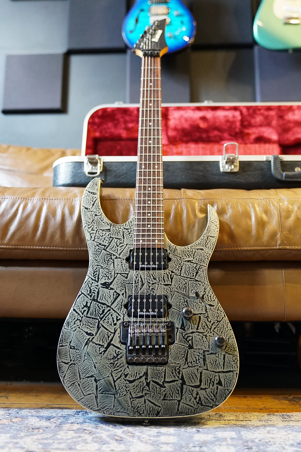 Pre-Owned Ibanez Prestige RG2620 Cubed Black Pewter "2006