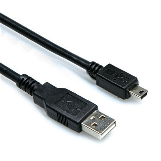 Hosa USB-206AM Type-A to Mini-B High Speed USB Cable - 6ft
