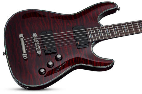 Schecter Hellraiser C-VI - Black Cherry (30" Scale Baritone)