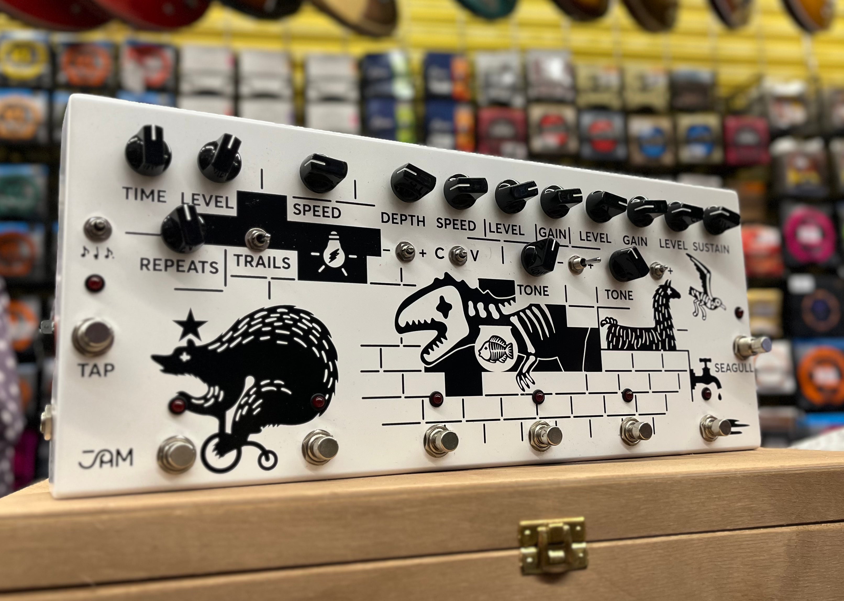 Pre-Owned JAM Pedals Pink Flow