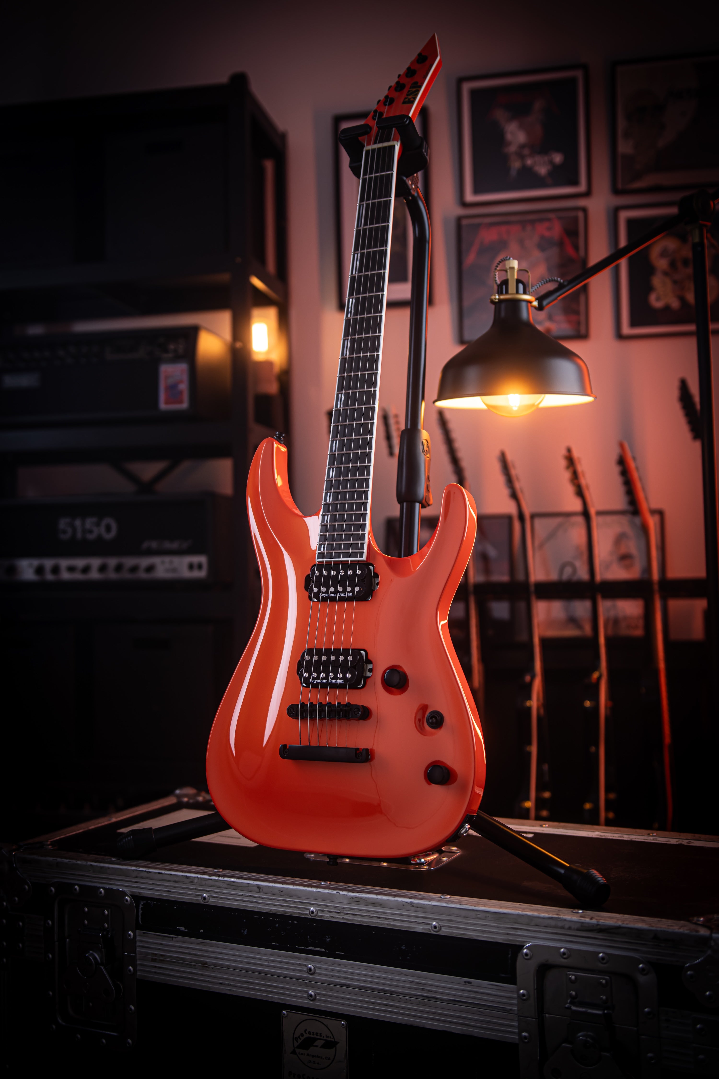 ESP Custom Shop Horizon II NT, Arancia Atlas