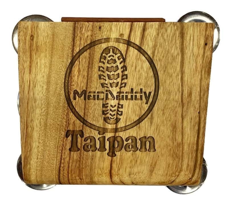 MacDaddy MDT1 V2 "Taipan" Compact Stomp Box - Natural Finish