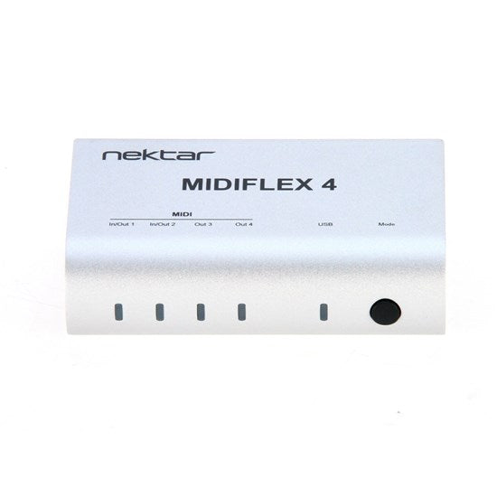 Nektar MIDIFLEX 4 USB MIDI Interface w/Standalone 2->1 Merge & 1->3 Sp