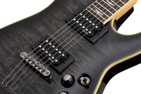 Schecter Omen Extreme See-Thru Black