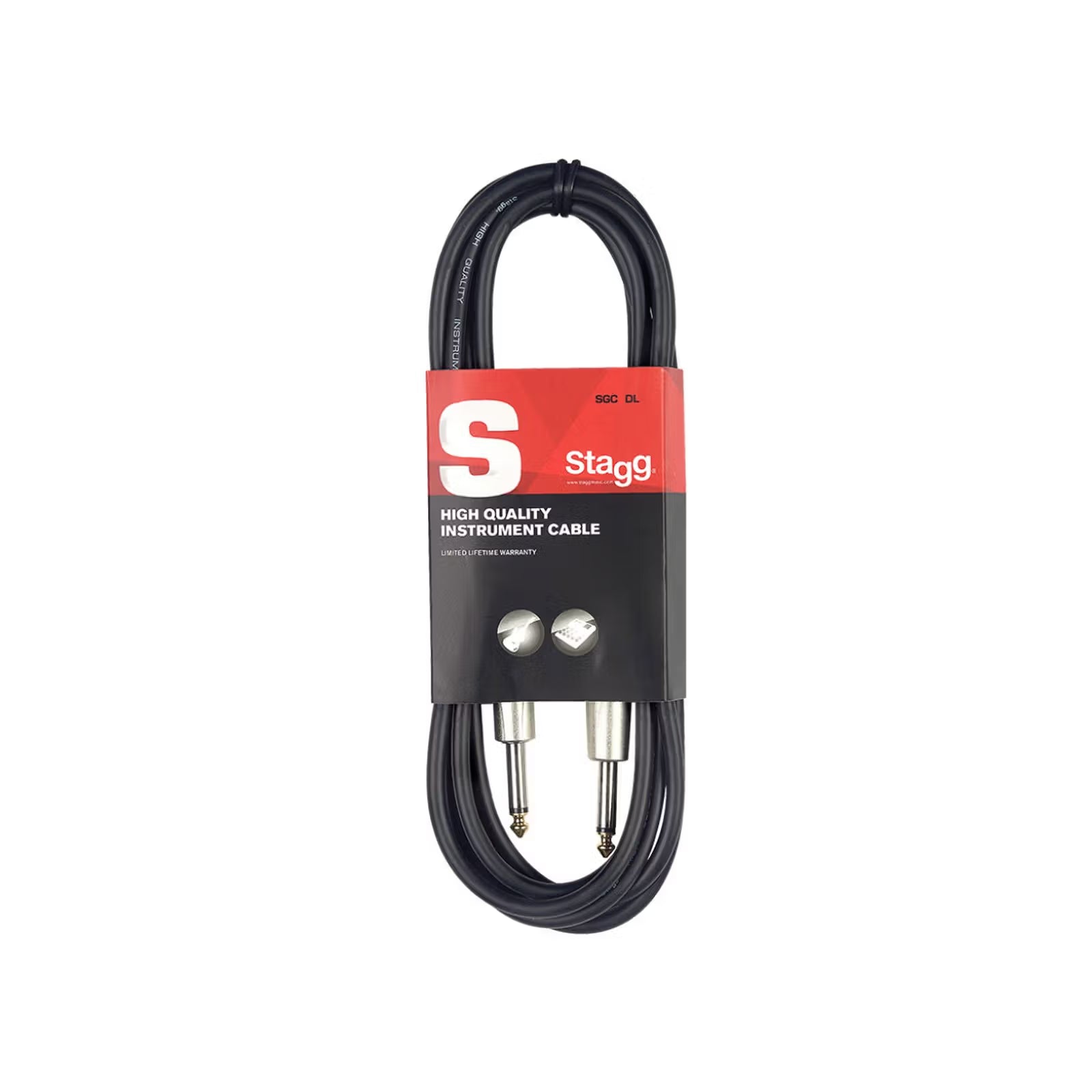 Stagg Stagg 6m/20FT Instrument Cable Deluxe