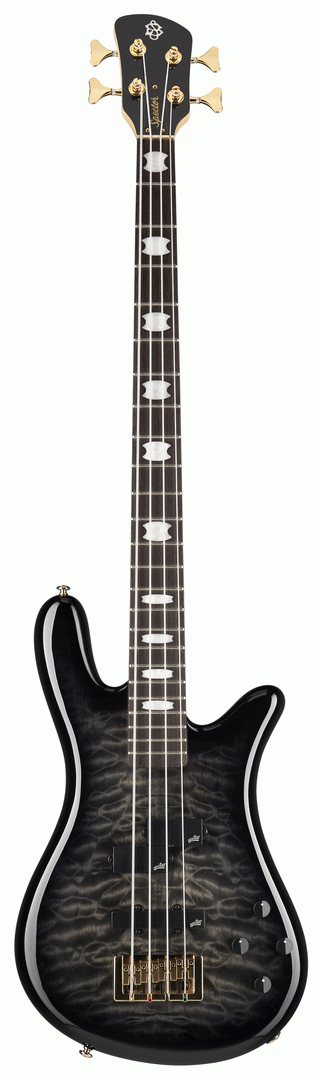 Spector Icon NS-2 Bolt-On Bass Guitar, Black Stain