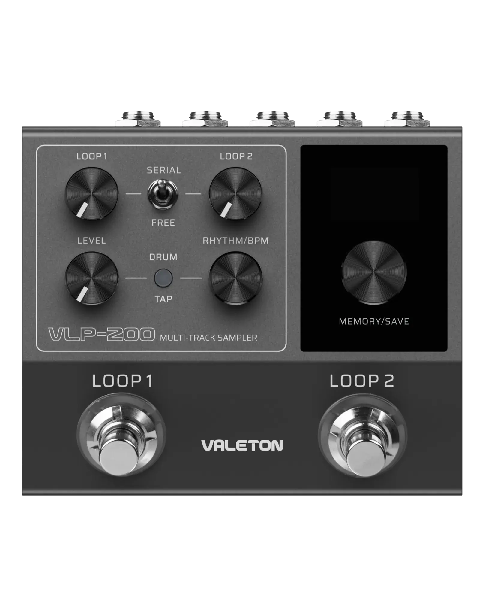 Valeton VLP-200 Dual Channel Stereo Looper Pedal