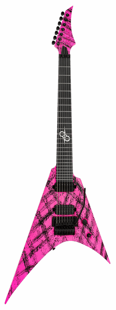 Solar VAR1.7FRPN Canibalismo 7-String Electric Guitar - Pink Neon Matt