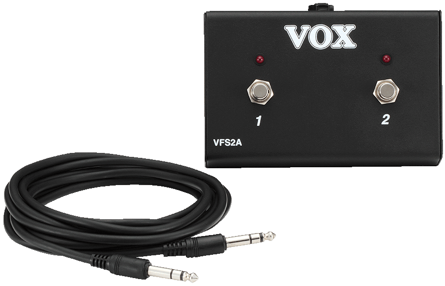 Vox VFS2A Dual Footswitch w/ LED for AC15C1(X), AC15C2, AC30C2(X), AC1