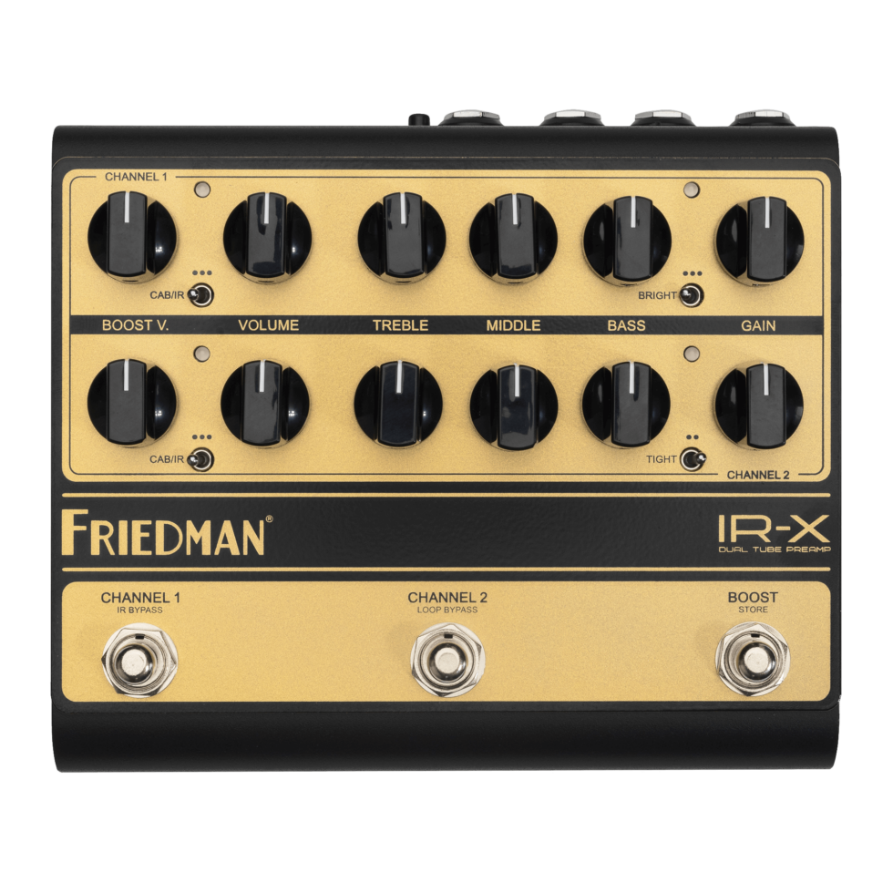 Friedman IR-X Dual Tube Preamp & DI w/ IR Output