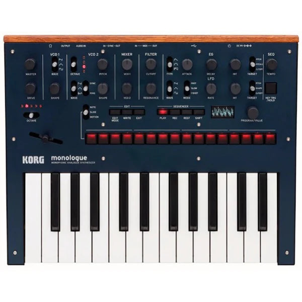 Korg Monologue - Analog Mono Synth (Blue)
