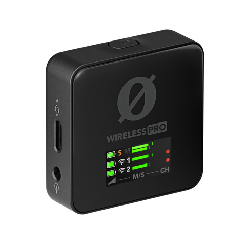 Rode Wireless PRO Dual-Channel Wireless Lapel Microphone System