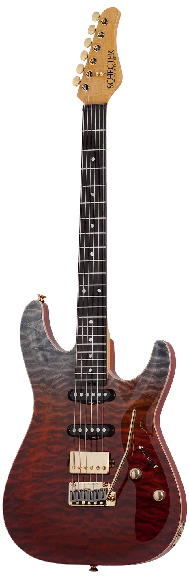 Schecter California Classic - Bengal Fade (Made in Japan w/ Hard Case)