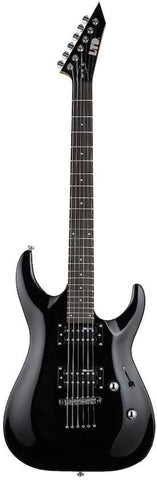 LTD MH-10 Electric Guitar Black W/ Gig Bag