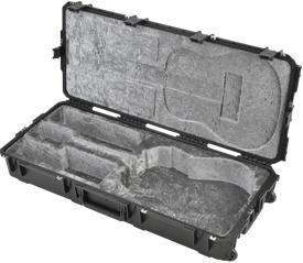 SKB Injection Molded Acoustic Guitar Flight Case - TSA Latches, with w