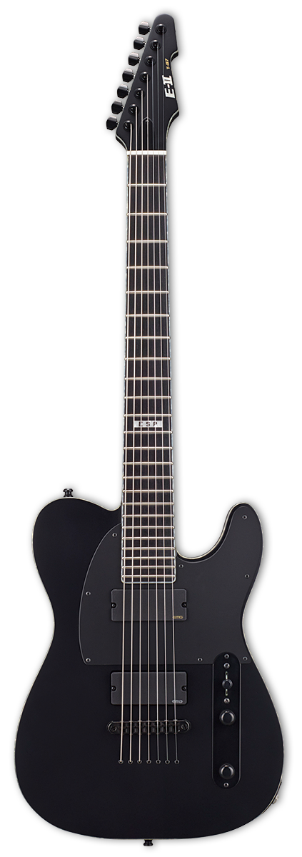 ESP E-II T-B7 Black Satin