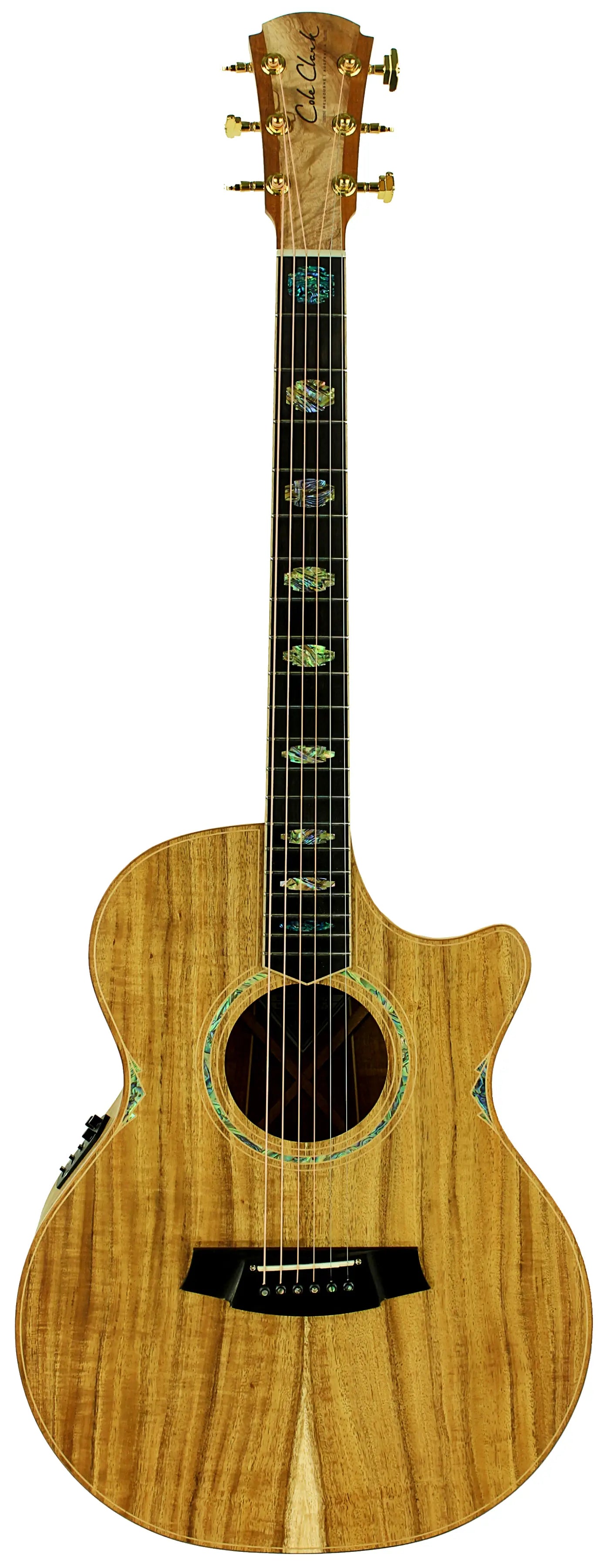 Cole Clark CCAN3EC-BLBL Acoustic Electric Guitar w/Case - Blackwood