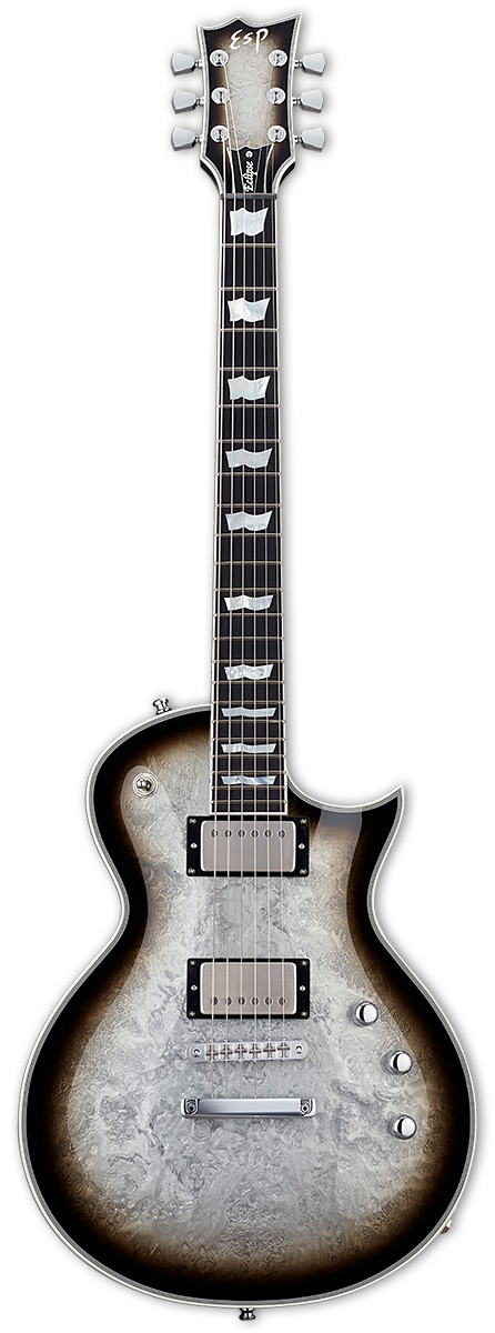 ESP Original Series Eclipse DB Silver Liquid Metal